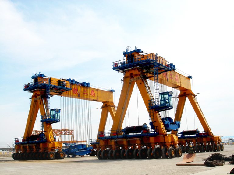 The Mobility of Rubber Gantry Cranes