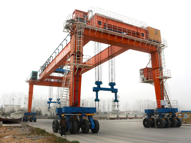 The Mobility of Rubber Gantry Cranes